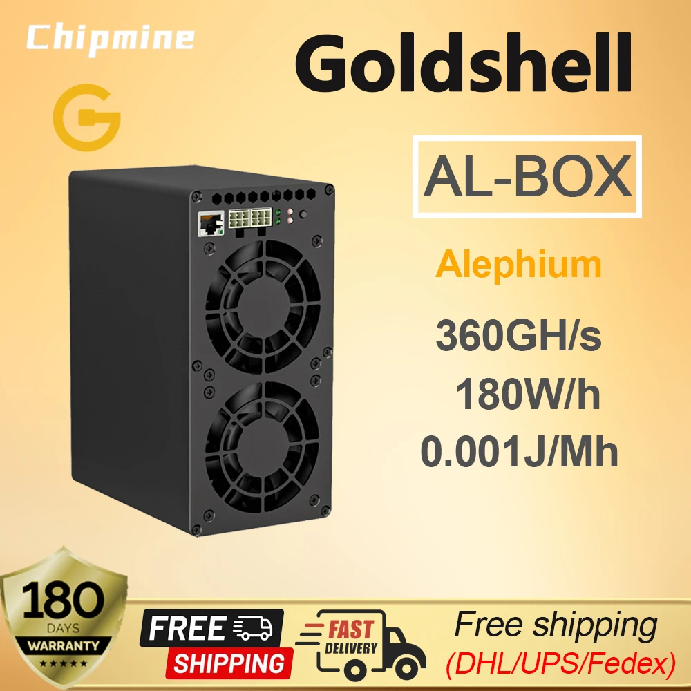 NEW-2024-Goldshell-AL-BOX-360G-180W-ALPH-Miner-Blake3-Algorithm ...