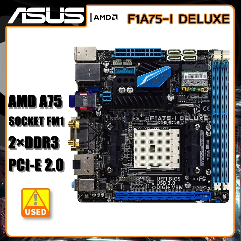 Amd A55 Chipset Fm1 Socket Motherboard Dual Channel Max8gb Ddr3 Graphic ...