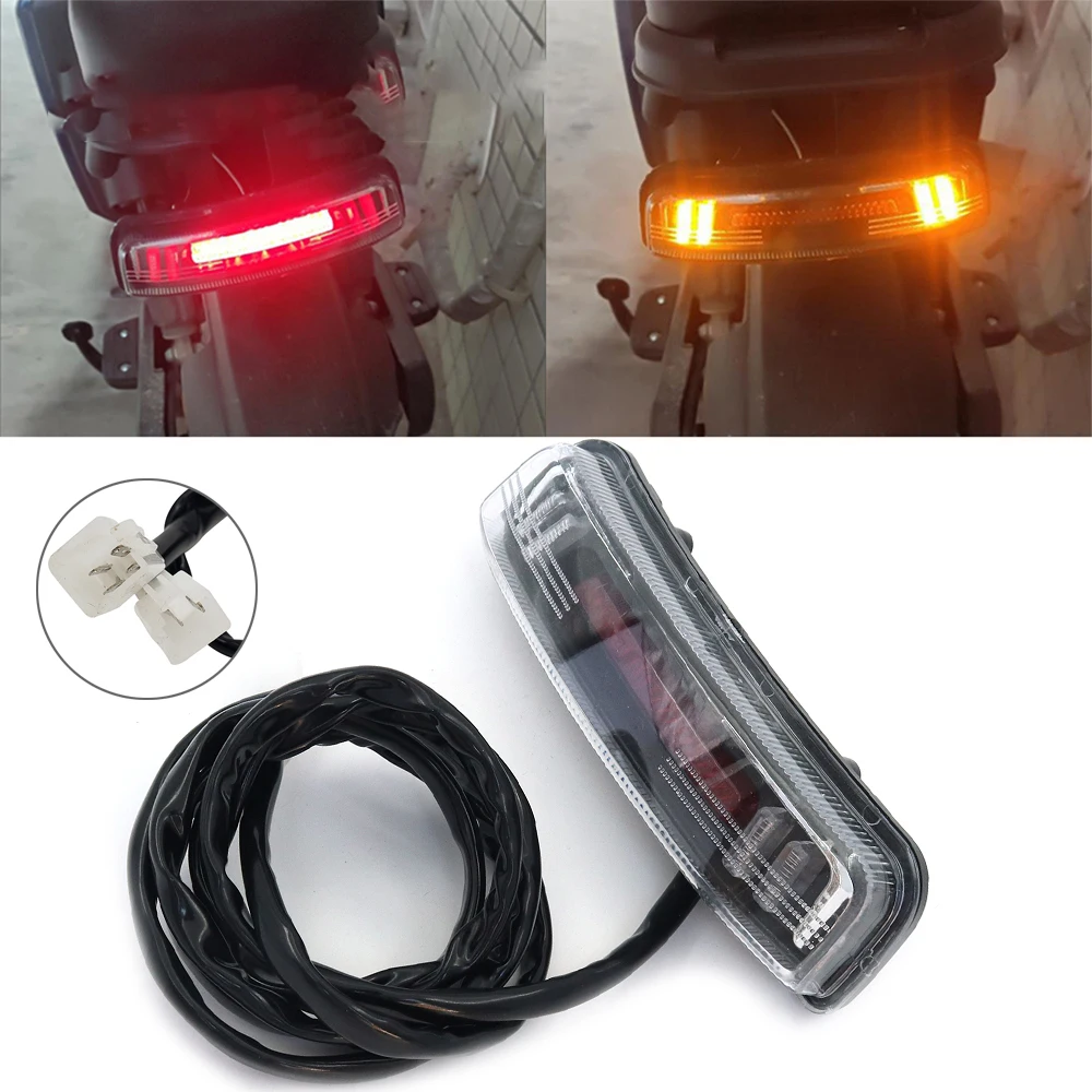 New 12V 48V 60V Universal Signal Light Tail Light Turn Signal Brake ...