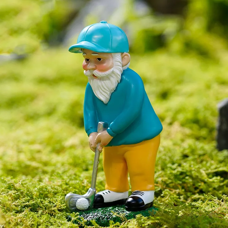 Cute-Garden-Golf-Dwarf-Statue-DIY-Outdoor-Garden-Bonsai-Store ...