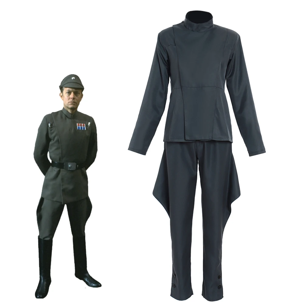 Movie SW Imperial Officer Cosplay Costume Man's Military Officer ...