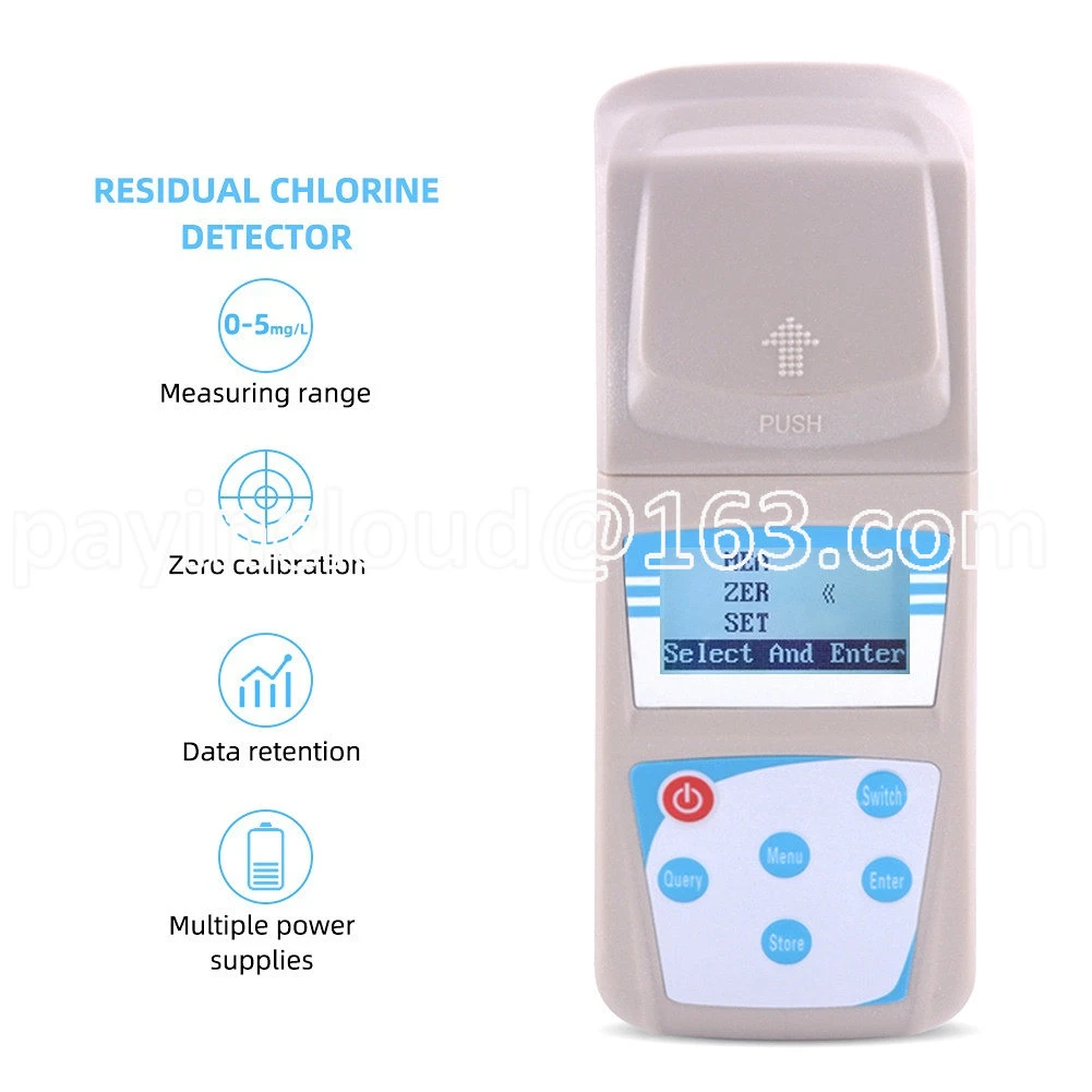 Portable Residual Chlorine Detector Chlorine Dioxide Test Ozone ...
