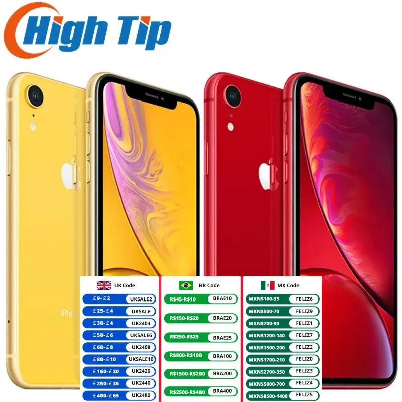 Unlocked-Apple-iPhone-XR-xr-RAM-3GB-ROM-64GB-128GB-256G-Mobile-Phone-4G ...