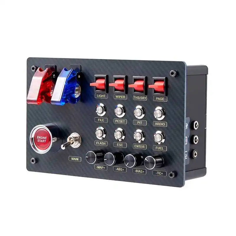 Zqsr-simracing-jogo-caixa-de-controle-central-teclado-hub-caixa-bot-o ...