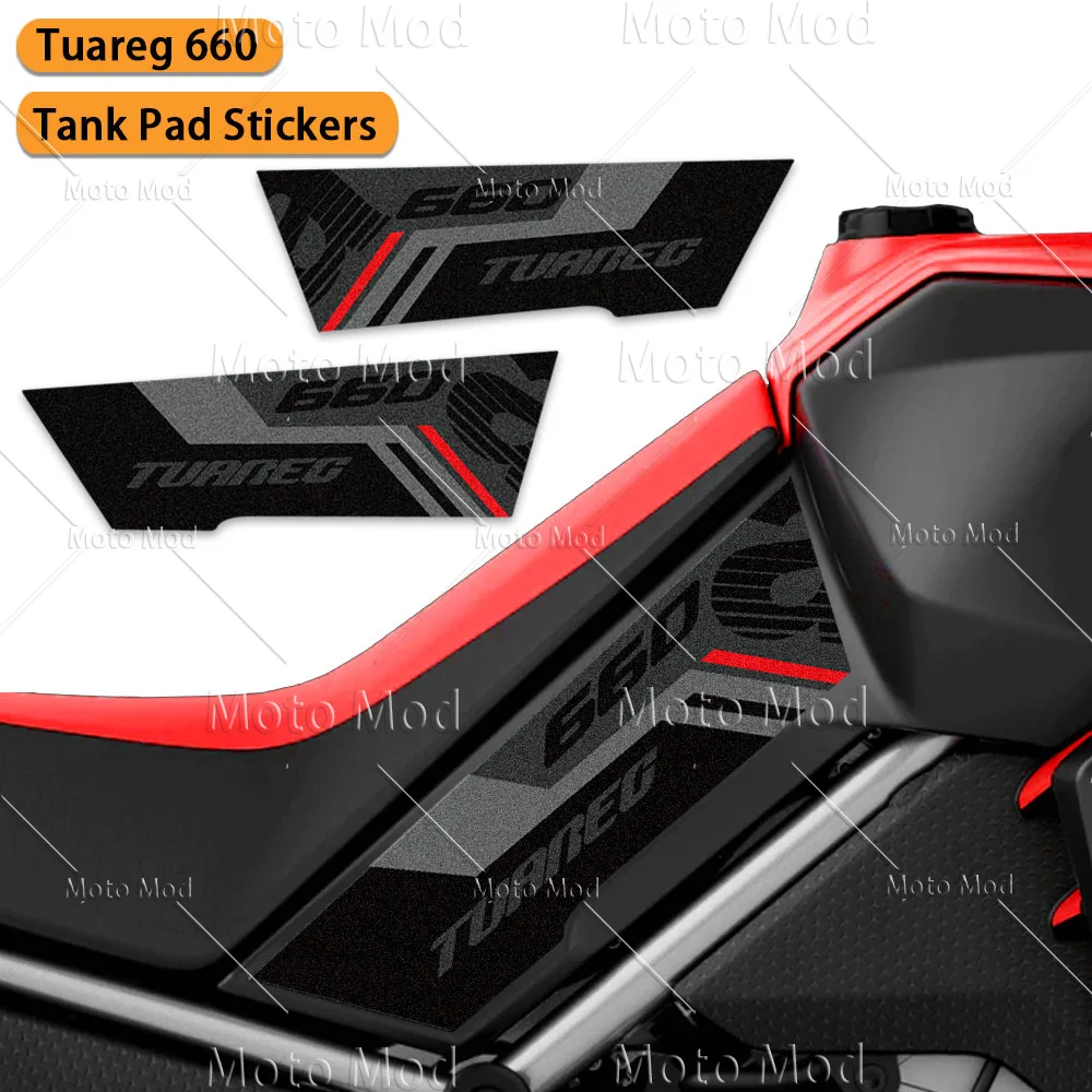 TUAREG 660 Motorcycle Tank Pad Sticker Fuel Gas Cover Protection ...