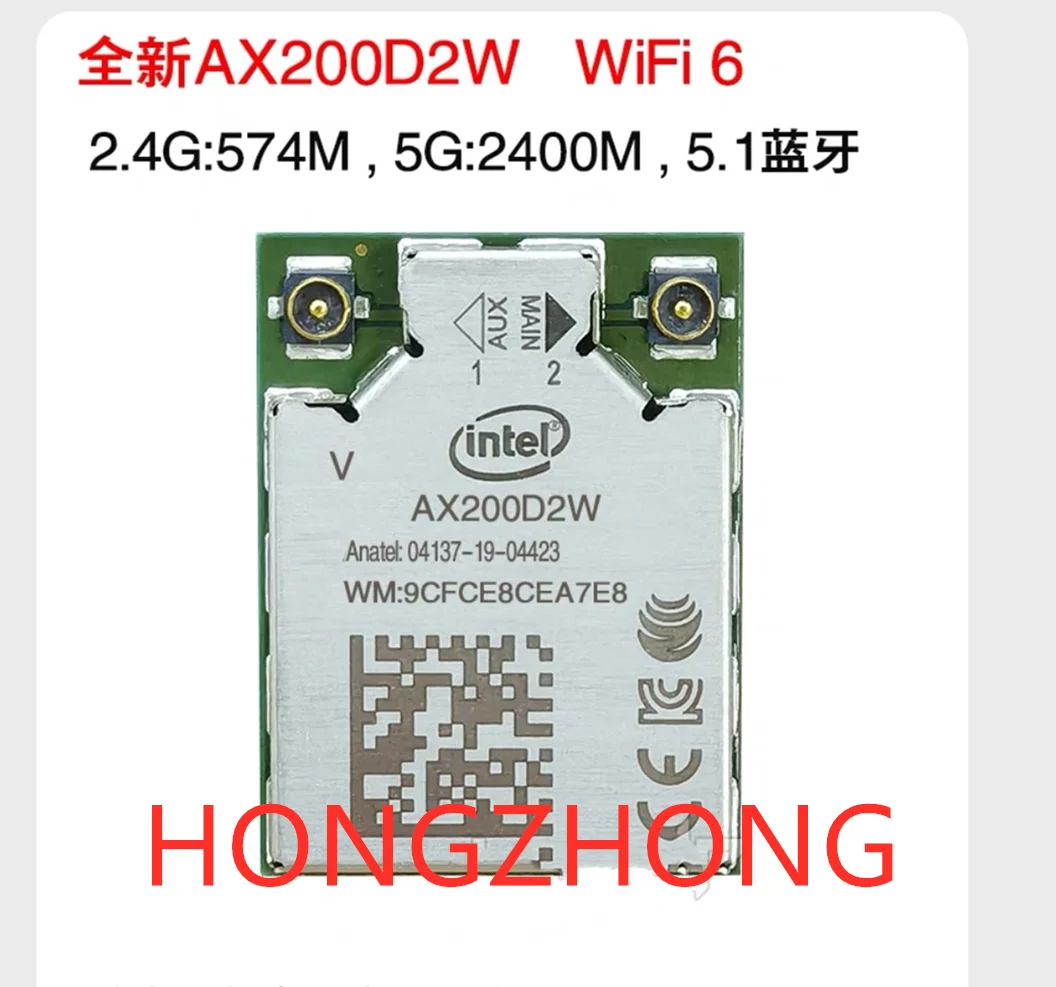 M-dulo-WiFi-de-cart-o-sem-fio-M-dulo-AX200D2W-AX201D2W-Killer-AX500-DBS ...