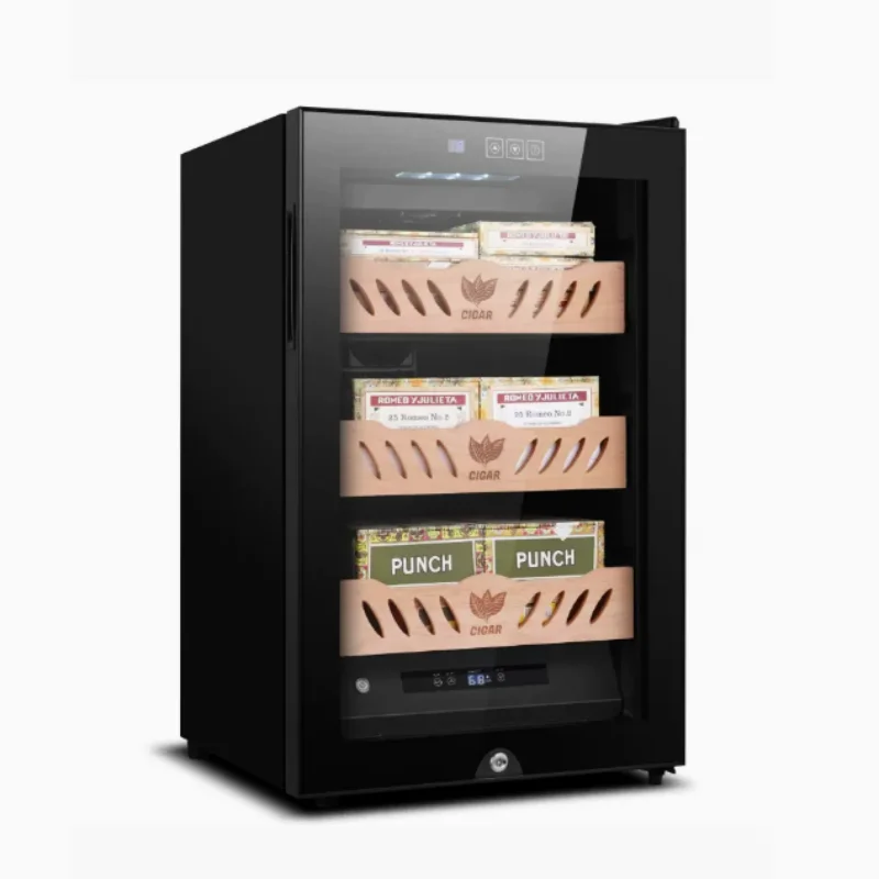 Intellgient Electric Cigar Humidor Cooler With Humidity Temperature ...