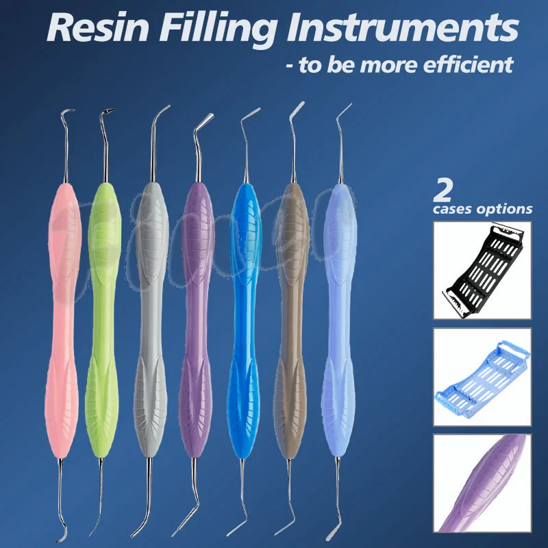 Dental-Resin-Spatulas-7pcs-lot-Composite-Instruments-Kit-Silicone ...