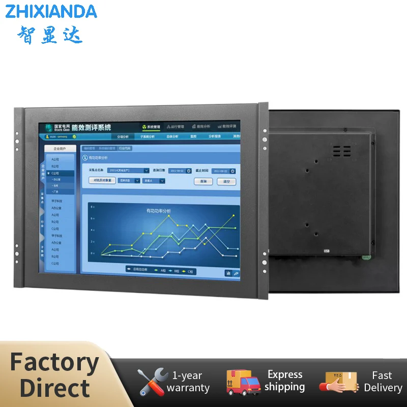 Zhixianda-11-6-Inch-HD-1920x1080-Metal-Open-Frame-Industrial-Display ...