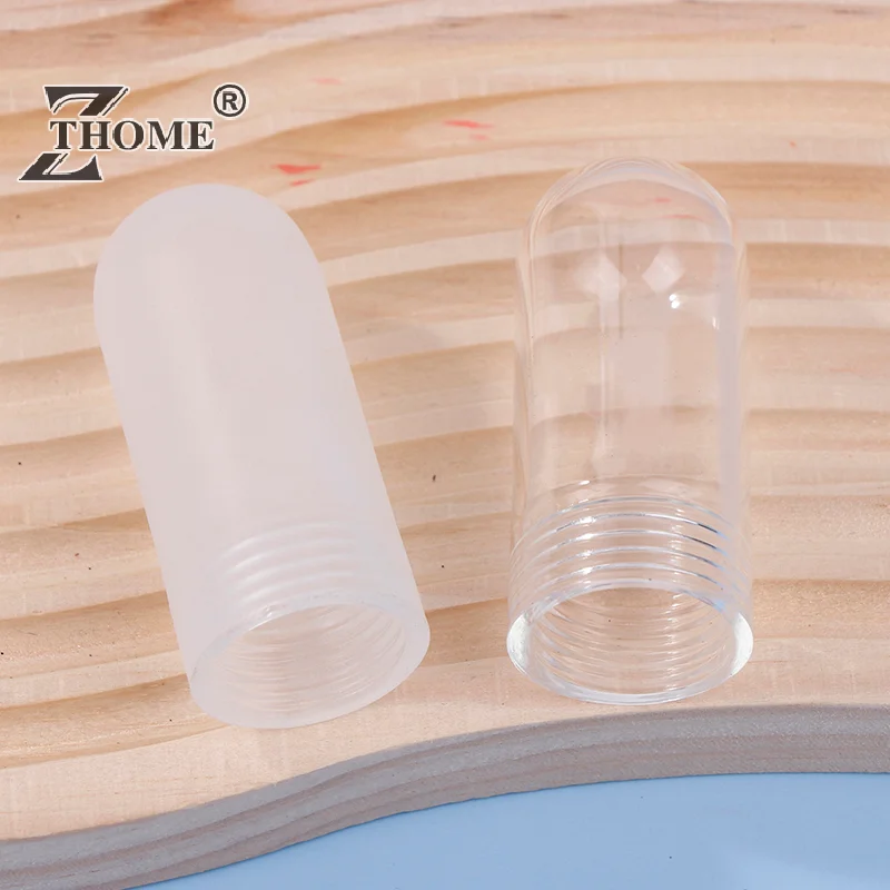 Tubular G9 Clear Glass Cover Threaded Neck Lamp Shade Replacement ...