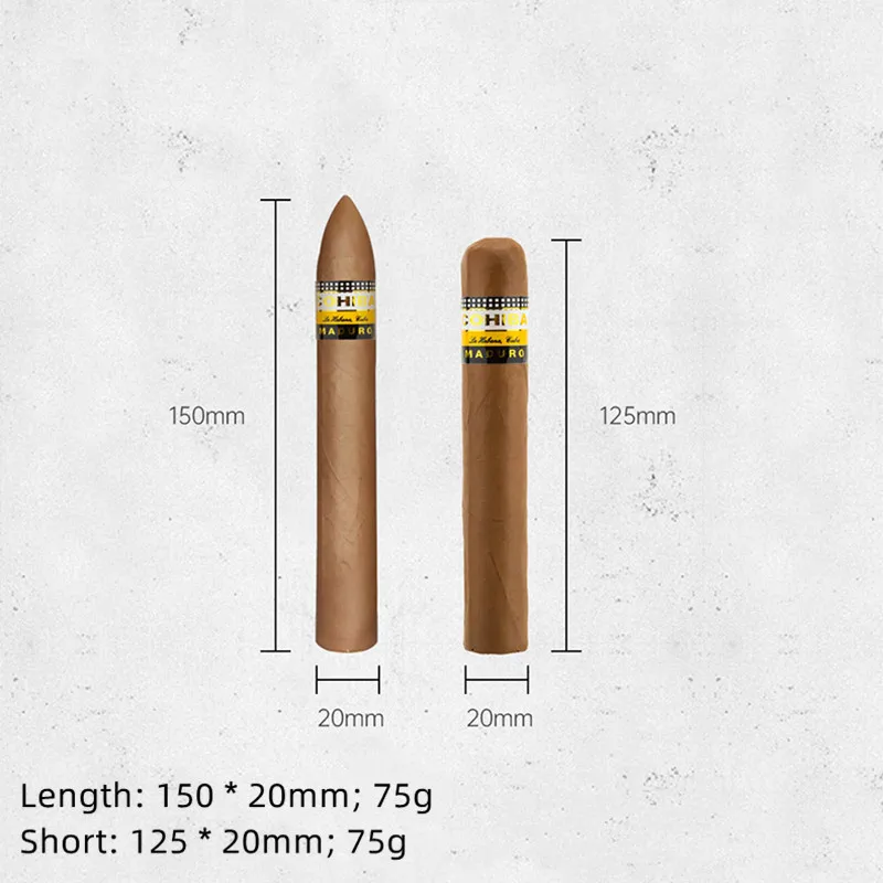 Resin Simulation Cigarettes Fake Cigar Cigarette Model Realistic Props ...