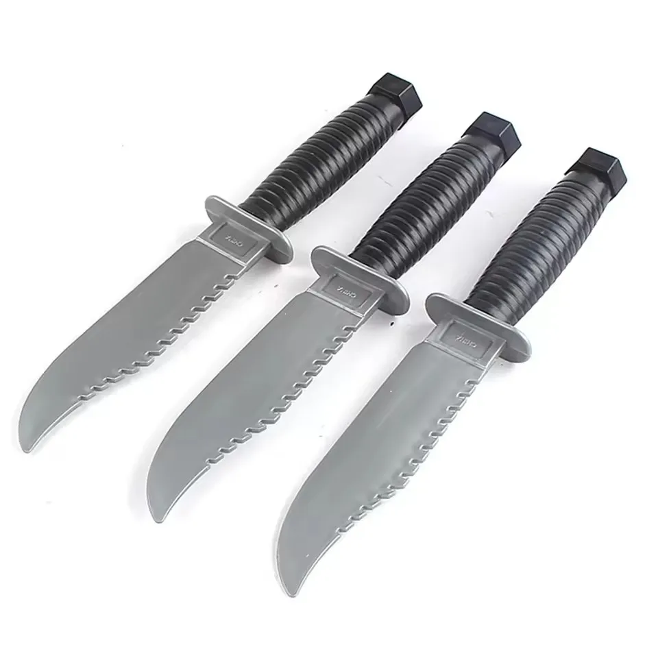 5pcs/10pcsFake Realistic Knife Props Scream Ghost Face Hunting Knife ...