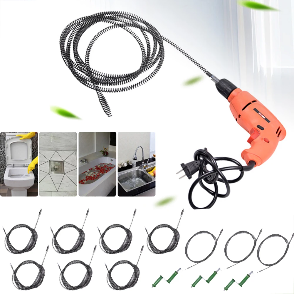 1-2-3-4-5-8-10-Meter-Sewer-Sink-Basin-Pipeline-Clogged-Remover-Pipe ...