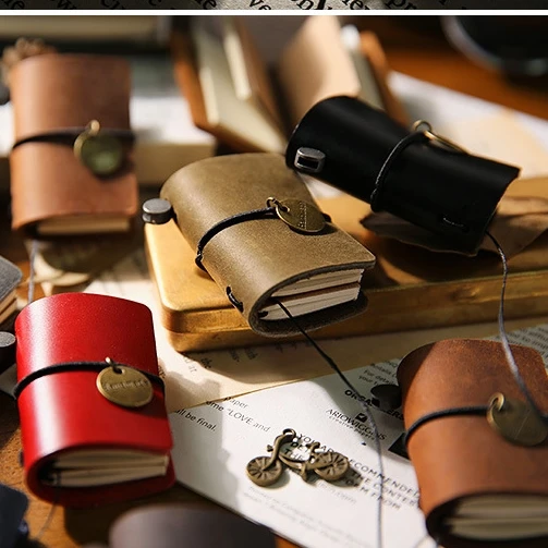 Mini Notebook Ultra Small Portable Notebook Handbook Tn Leather Cute ...