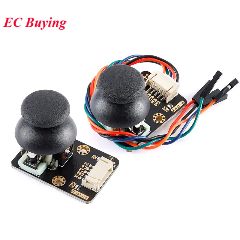 Dual-axis-XY-SW-Joystick-Module-PS2-Joystick-Control-Lever-Sensor-Two-Axis-Potentiometer-Module ...