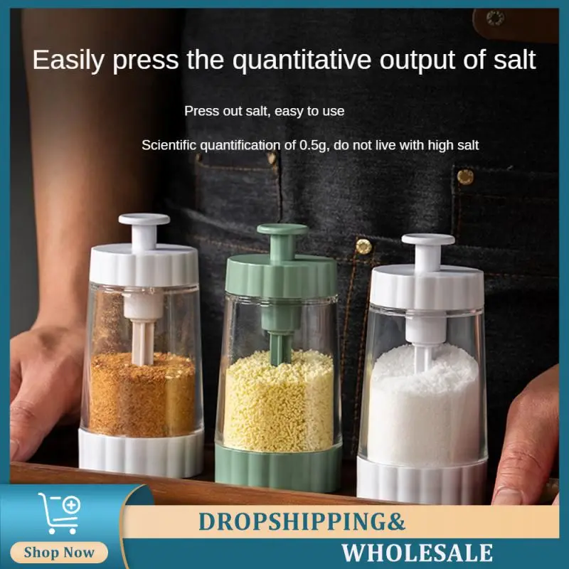 0-5G-Metering-Salt-Shaker-Push-Type-Seasoning-Salt-Dispenser-Salt-Tank ...