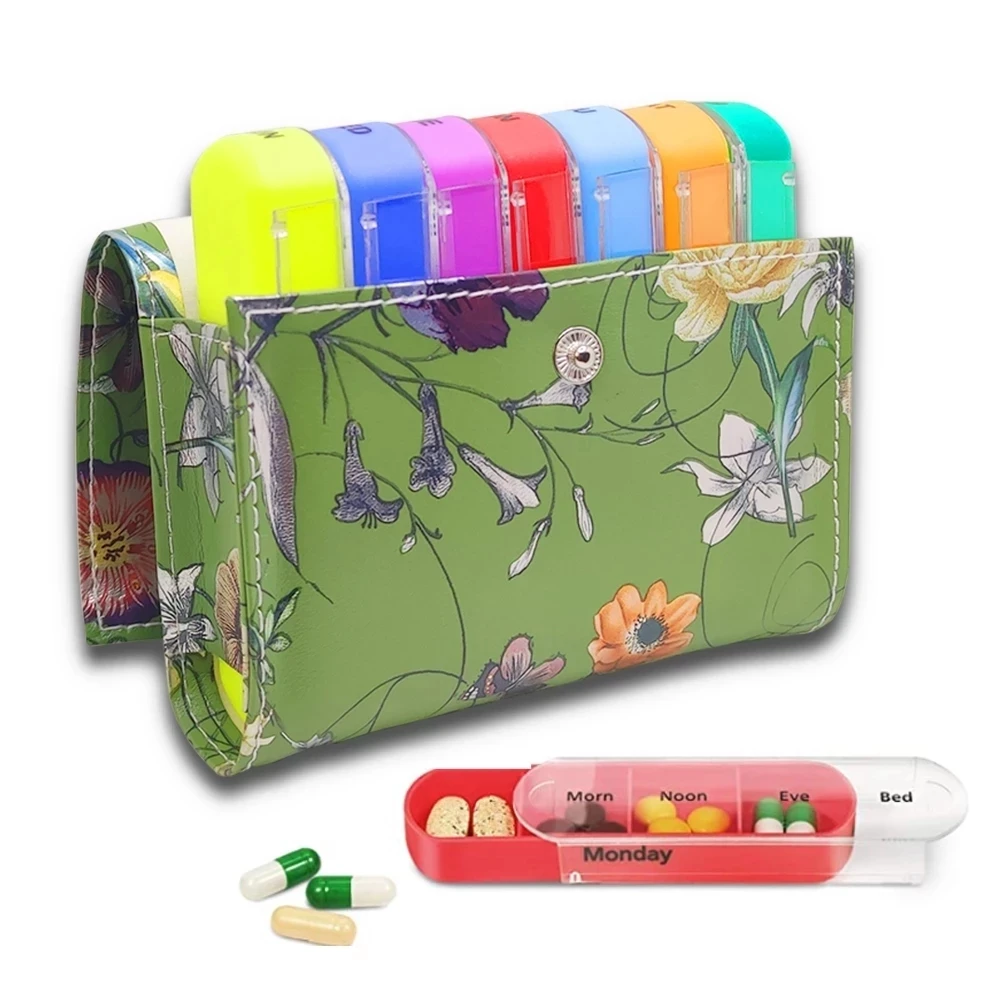 7-Days-Daily-Medical-Pill-Box-Medicine-Ethnic-Style-Weekly-Remedy ...