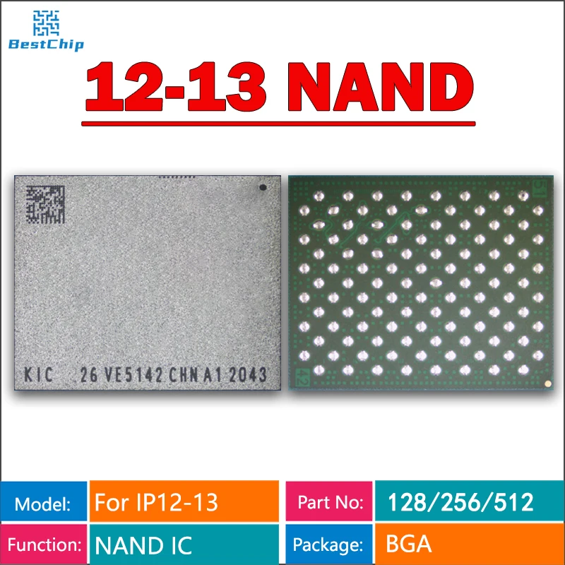 64GB-128GB-256GB-512GB-1TB-HDD-Nand-Flash-memory-IC-chip-For-iPhone-12 ...