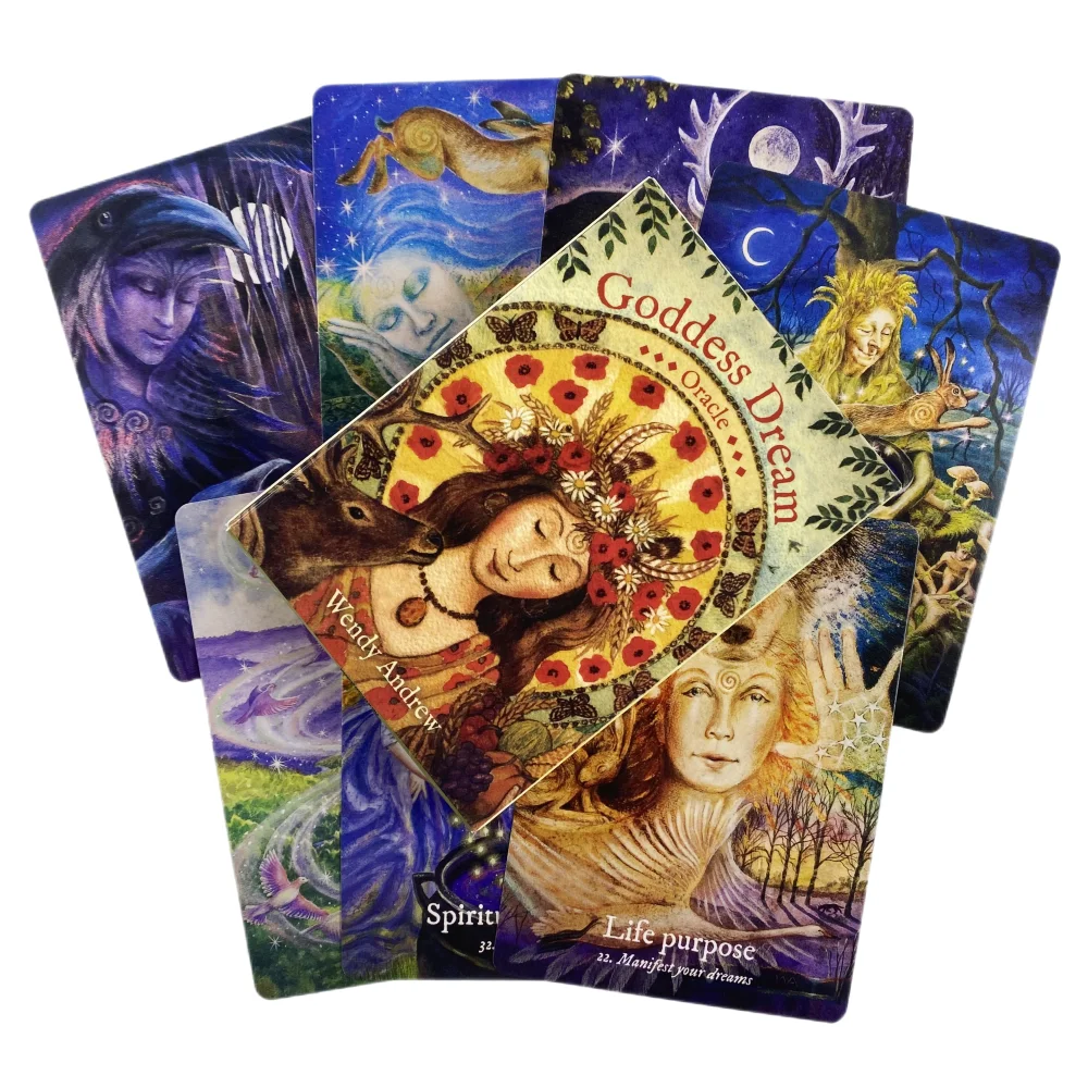 Goddess-Dream-Oracle-Cards-Tarot-Divination-Deck-English-Vision-Edition ...