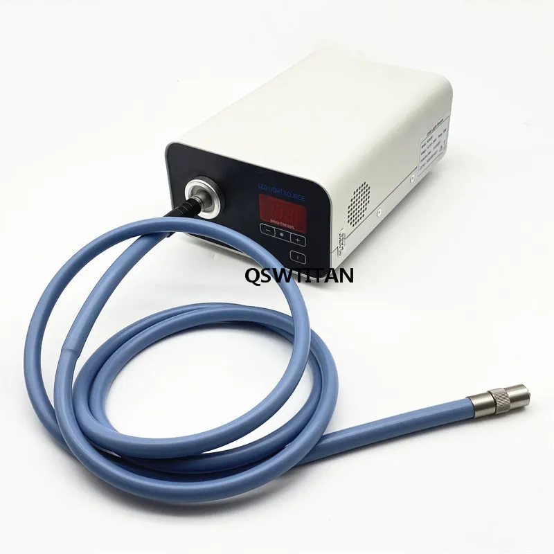 MINI-Portable-Cold-Light-Source-High-Brightness-LED-30W-Optical-Fiber ...