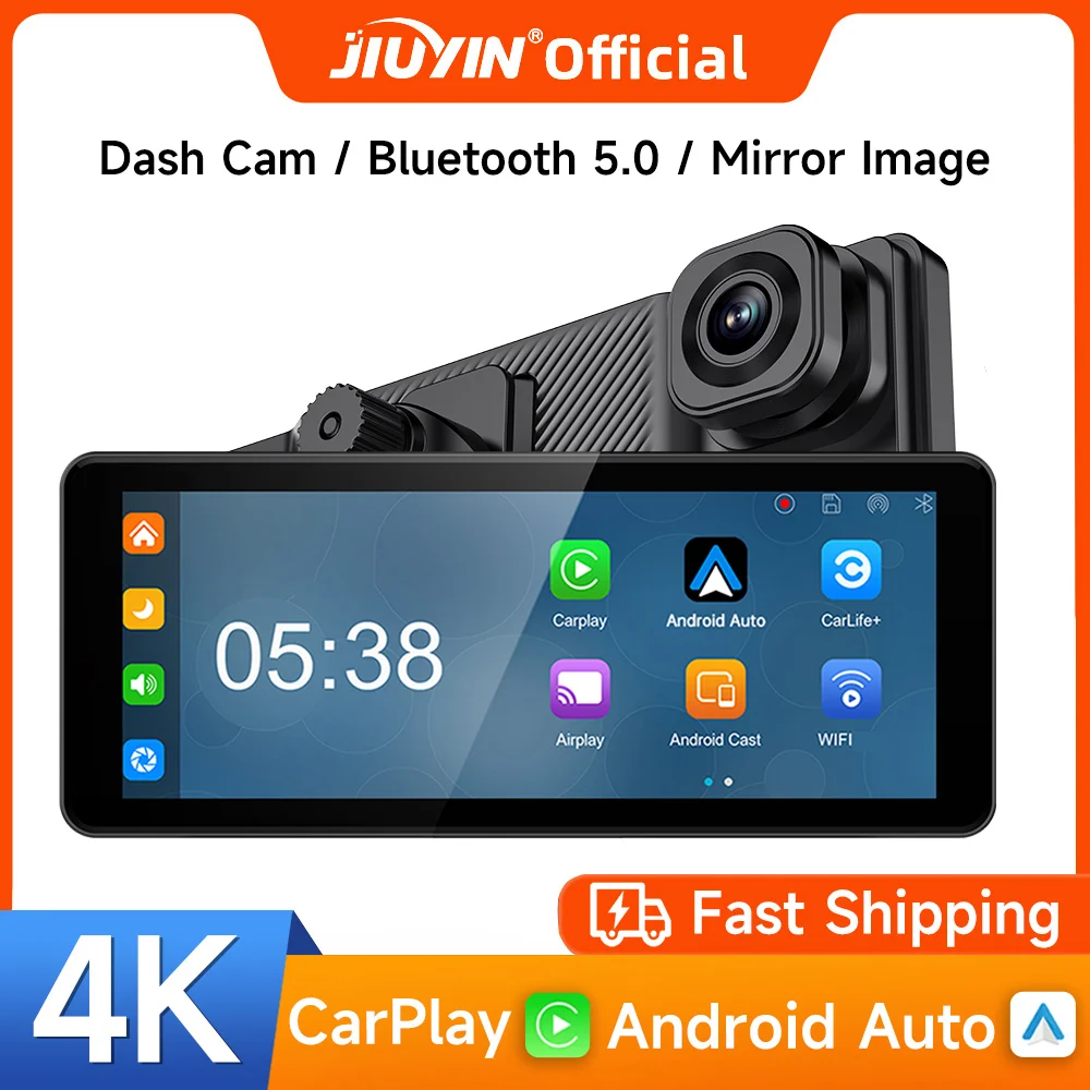 JIUYIN6-86-Inch-Universal-Dash-Cam-USB-Carplay-Android-Auto-Dashboard ...