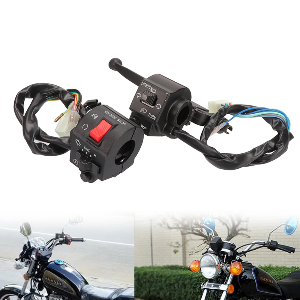 Motorcycle-7-8-22mm-Handlebar-Switch-Assy-Assembly-For-Suzuki-GS125 ...