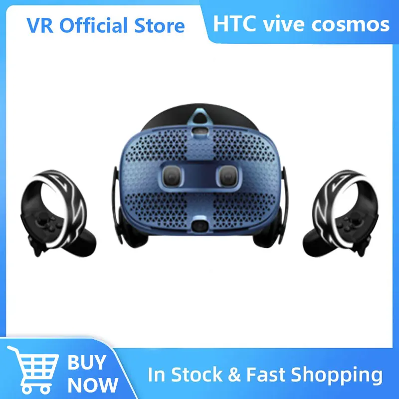 Htc-Vive-Cosmos-Smart-VR-Glasses-Head-Mounted-Set-Video-Movie-3D-Game ...