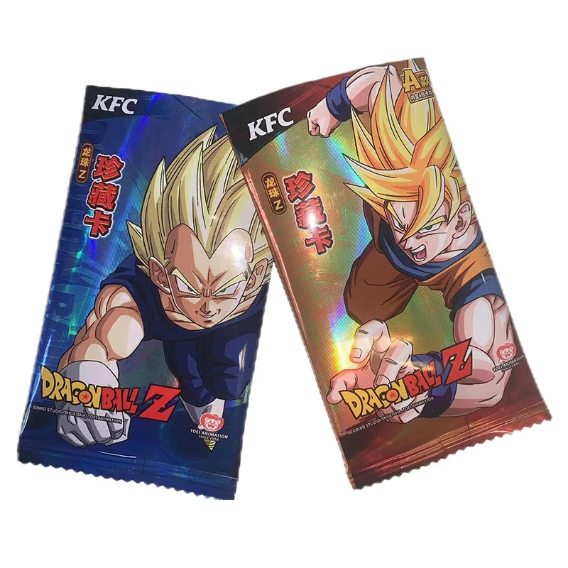 Original-Dragon-Ball-Z-x-KFC-Collectible-Cards-Goku-Vegeta-Figures ...