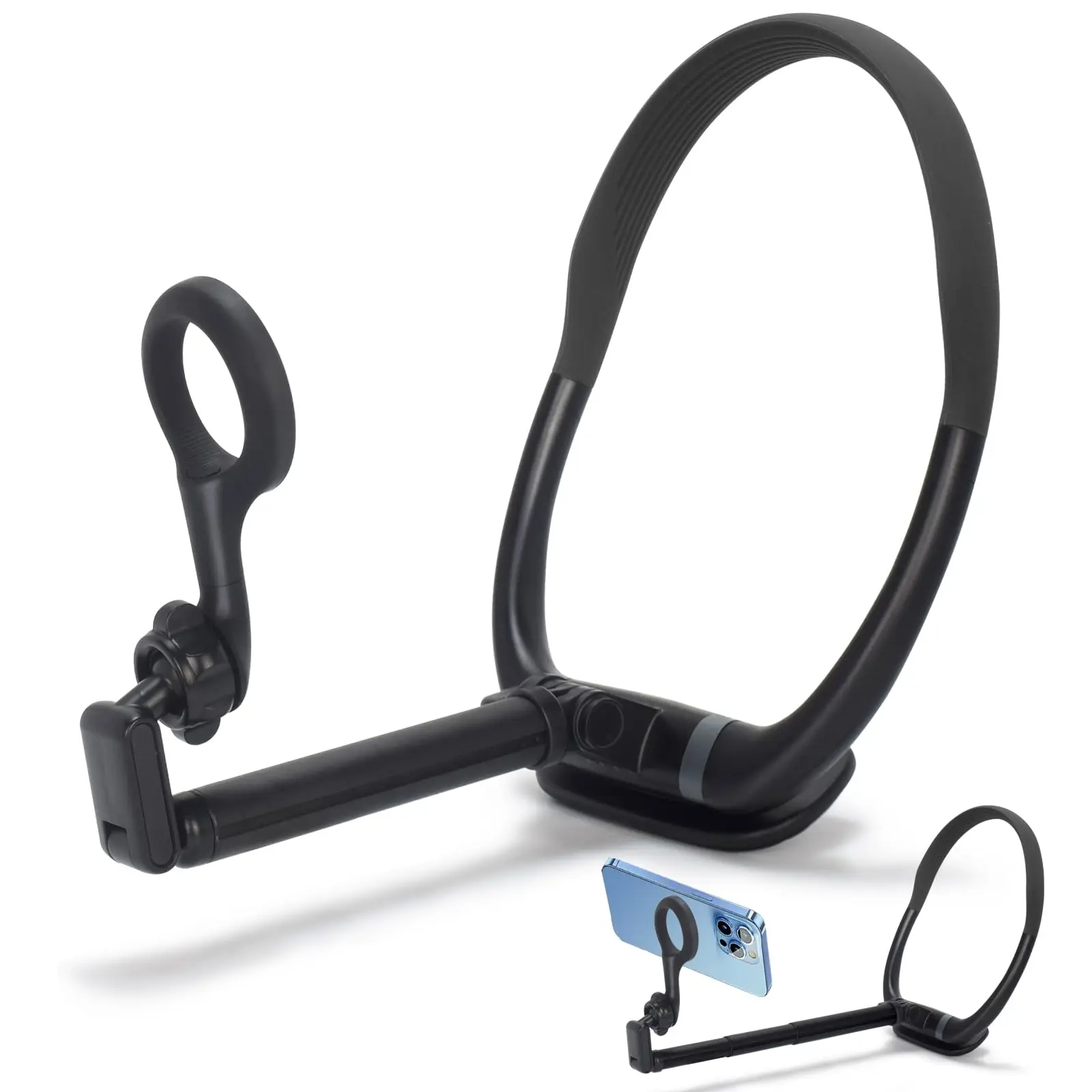 Neck-Phone-Holder-Longer-Phone-Chest-Mount-Tripod-for-Selfie-Video ...
