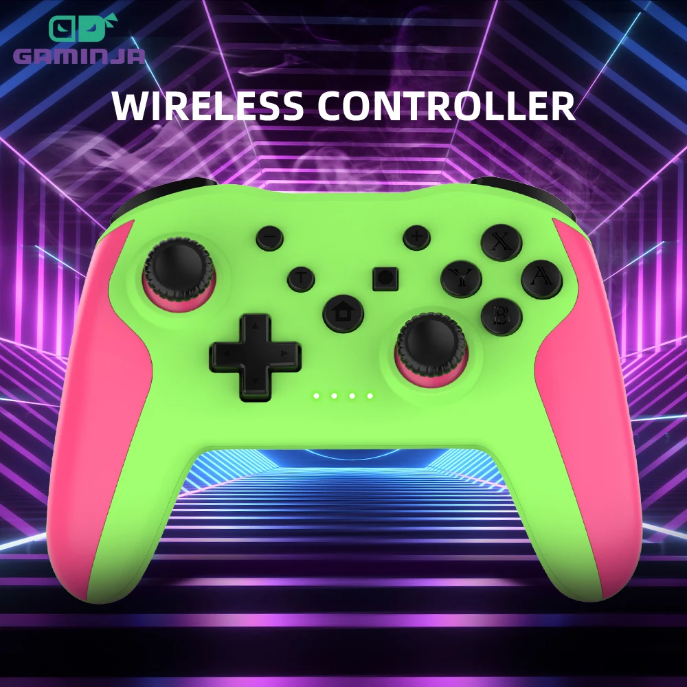 GAMINJR-Wireless-Controller-Joystick-With-6-axis-Dual-vibration-Wake-up ...