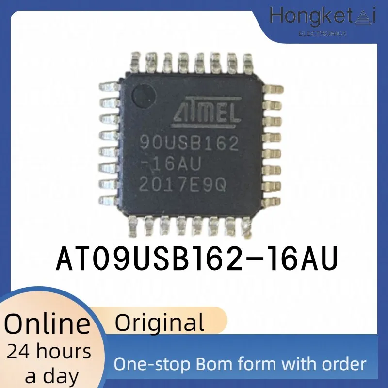 (1-10piece)New original AT90USB162-16AU TQFP32 MCU