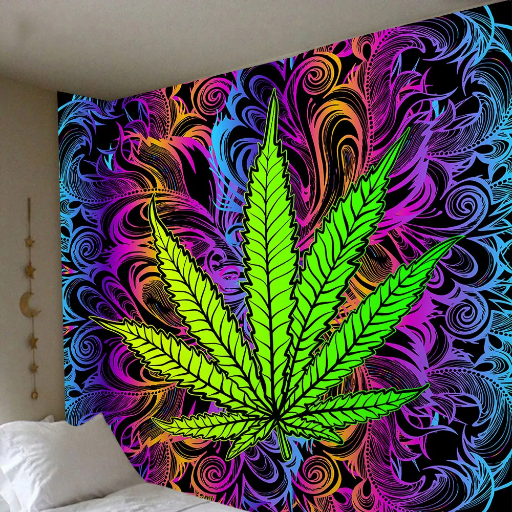 Trippy Weed Leaf