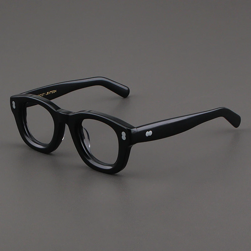Men-Eyeglass-Frames-Black-Fashion-Thick-Plate-Acetate-Large-Frames ...