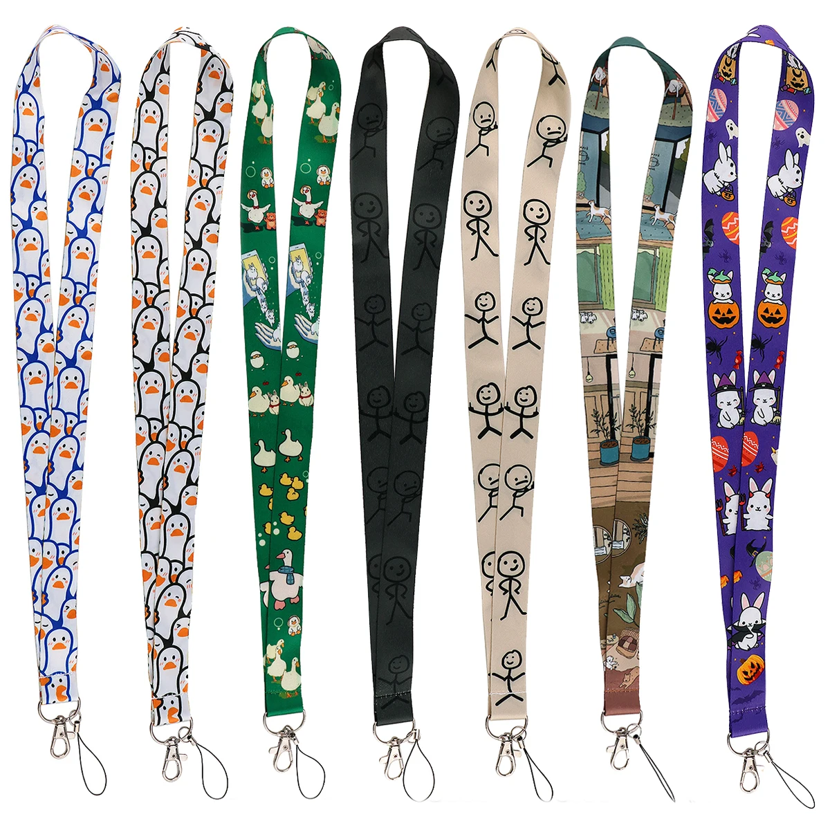 Funny-Doodle-Stickman-Middle-Finger-Mobile-Phone-Charm-Neck-Strap ...