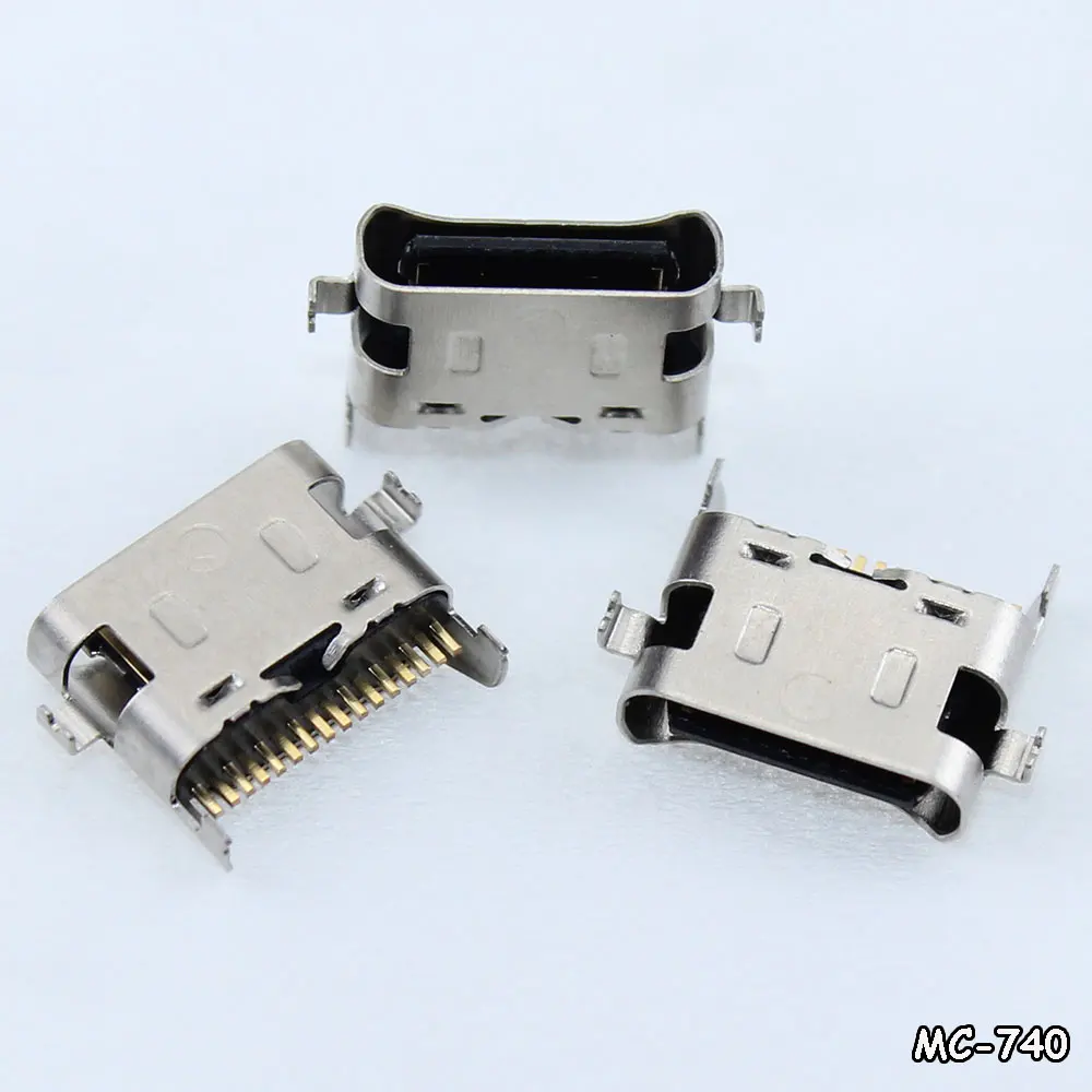 Micro-USB-16pin-mini-Type-C-mother-seat-16P-sinking-plate-interface-For ...