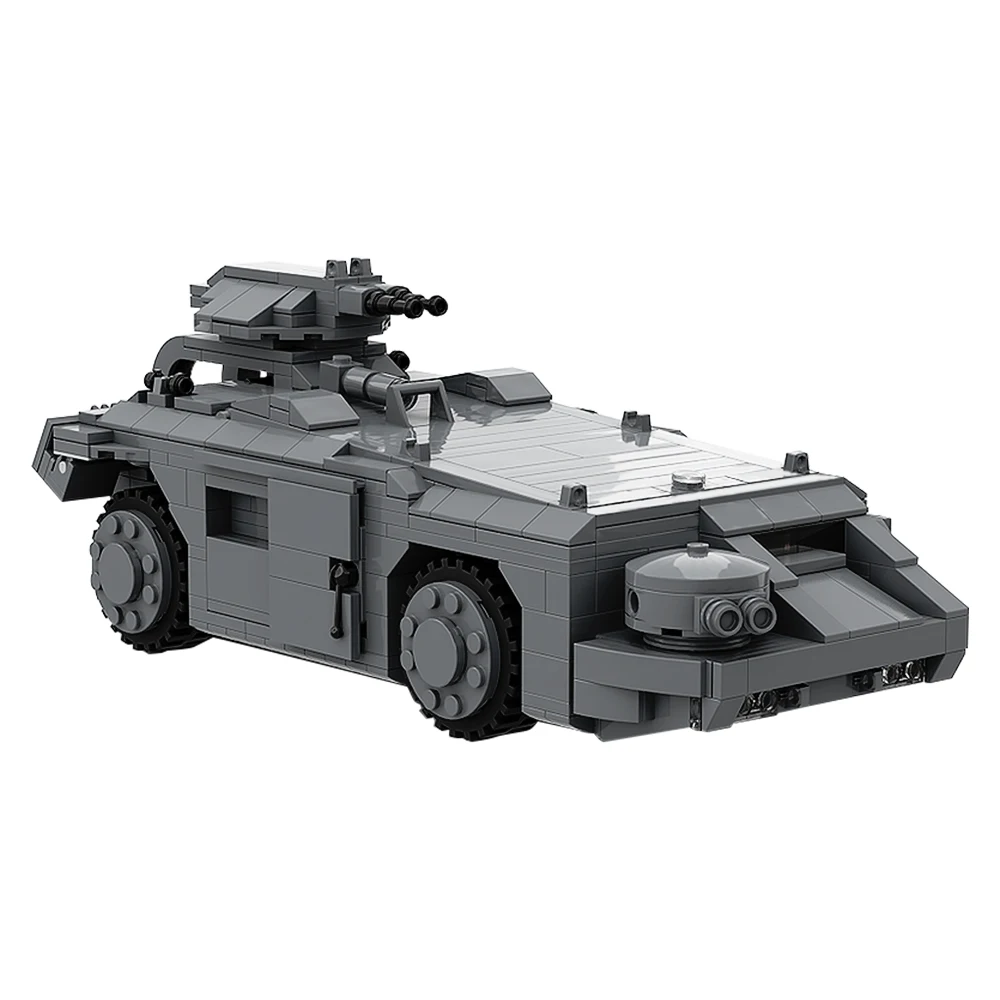SETBRICKS-MOC-Military-Series-Army-Aliens-M577-Vehicle-Hot-Weapon-Model ...