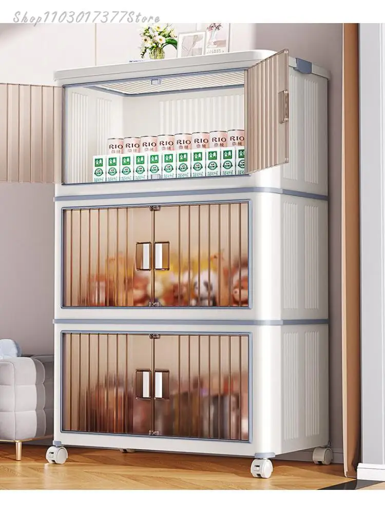 Installation-free-Storage-Cabinet-Household-Plastic-Storage-Cabinet ...