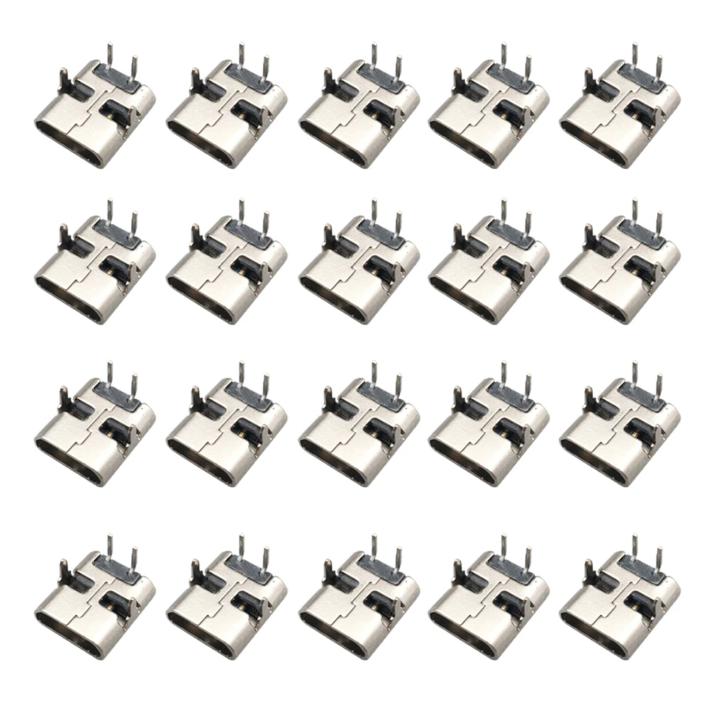 Micro USB Connector 2 Pin DIP 90 Degree USB Connector Plastic Shell ...