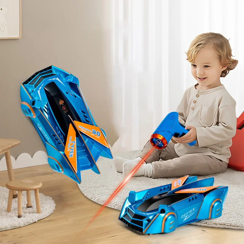 Wall-Climbing-Race-Car-Light-Guided-Wall-Racer-Electric-Anti-gravity ...