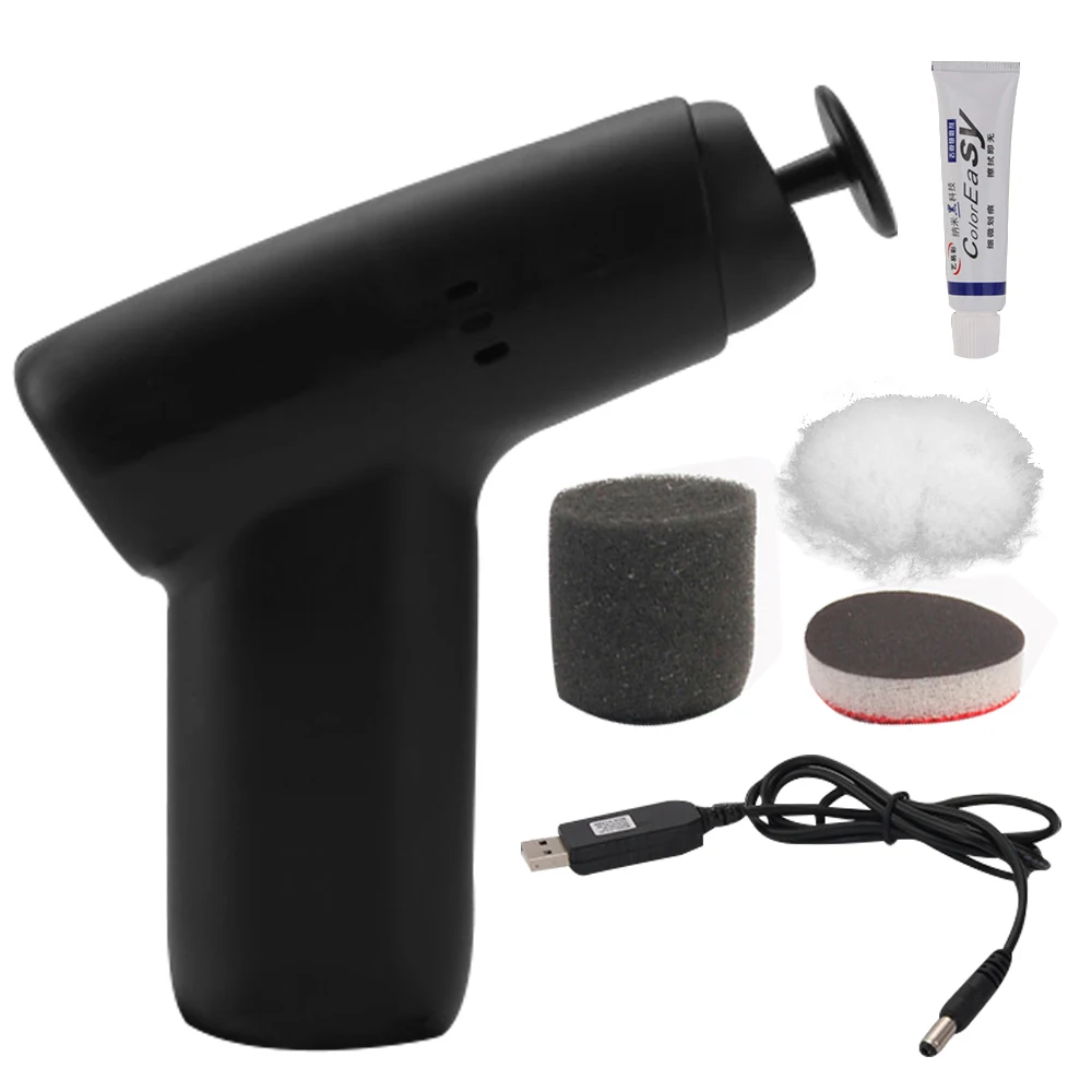 Portable Car Polishing Machine Wireless Electric Auto Polisher Handheld ...