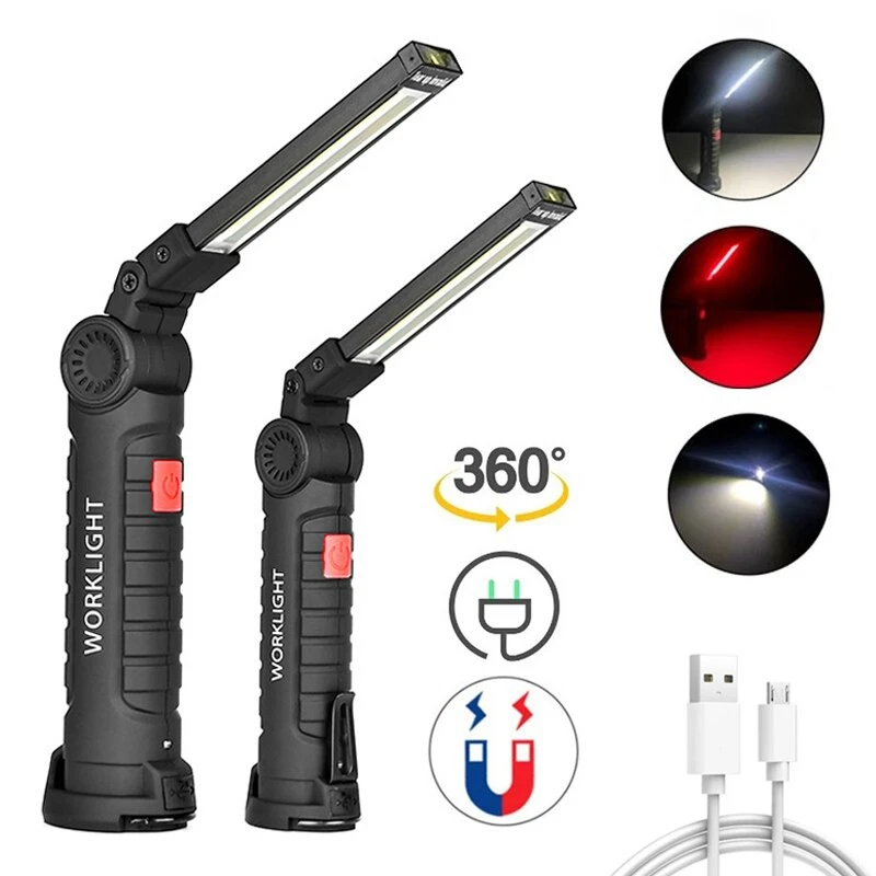 Flashlight Rechargeable Magnetic | Magnetic Led Flashlight Workshop ...