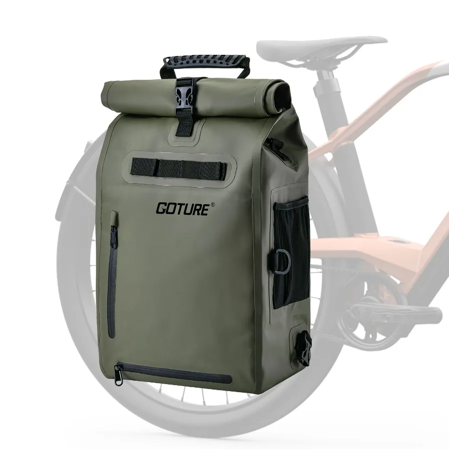 New-Outdoor-Travel-Waterpro-Of-Backpack-For-Bicycles-Army-Green-Large ...