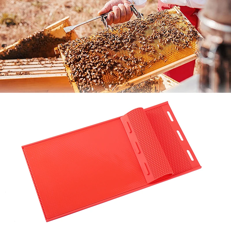 Silicone Beeswax Mat DIY Honeycomb Hand Press Molding Beekeeper Base ...