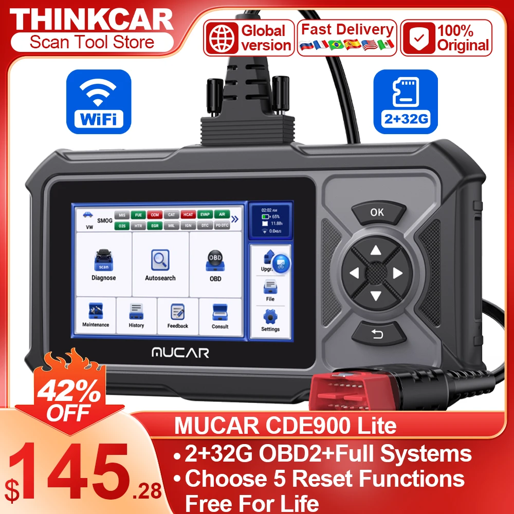 MUCAR-CDE900-LITE-OBD2-Scanner-Full-OBD2-Car-Code-Reader-Full-System ...