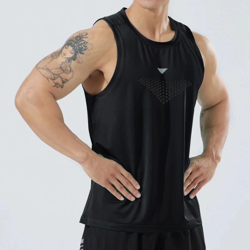 Simple Inverted Triangle Graphic Tank Tops For Men Fashion Summer ...