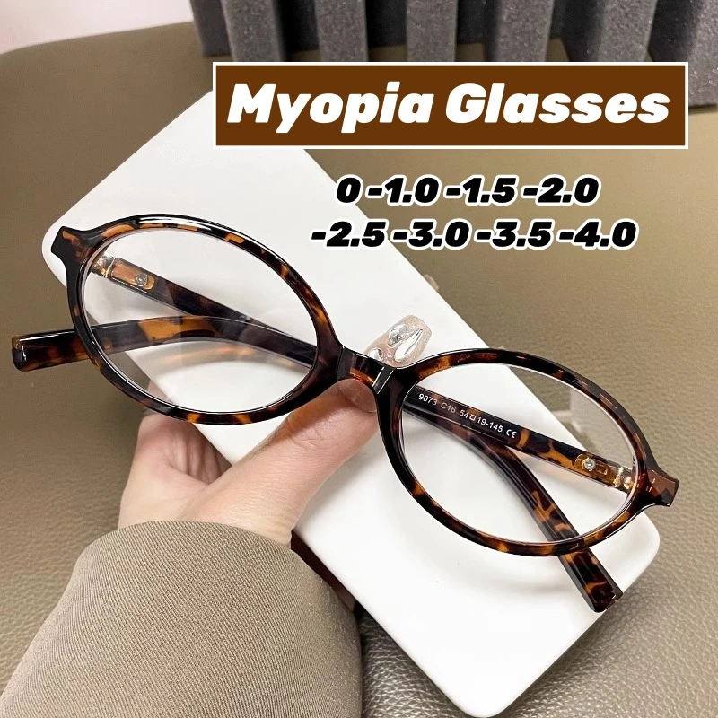 Trendy-Women-s-Minus-Diopter-Eyewear-Luxury-Anti-blue-Light-Myopia ...