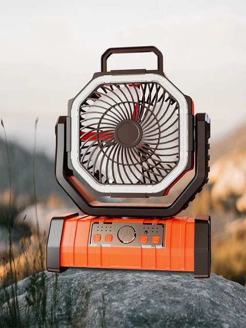 Portable Portable Fan Rechargeable, Cordless Battery Powered Fan With ...