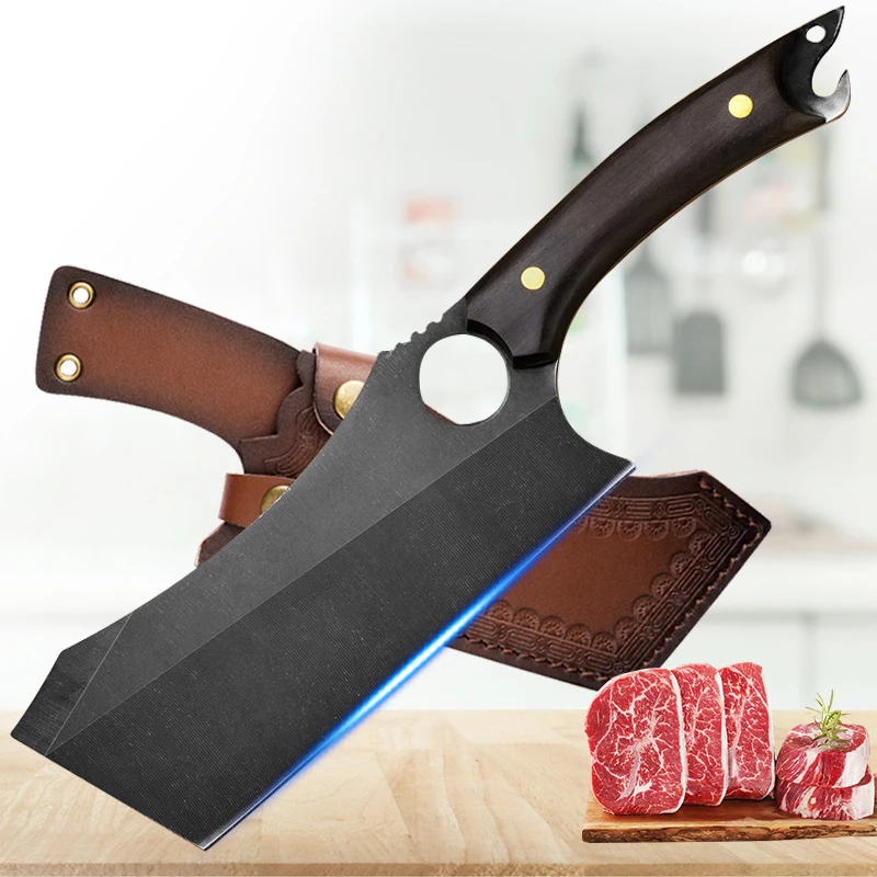 3-Types-High-Hardness-Butcher-Kinife-Chopping-Chef-Knife-Cleaver-Razor ...
