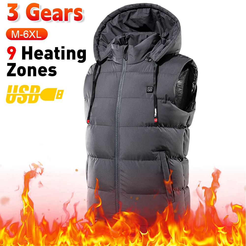 9-Heated-Vest-Zones-Winter-Electric-Heated-Jackets-Men-Women-Sportswear ...