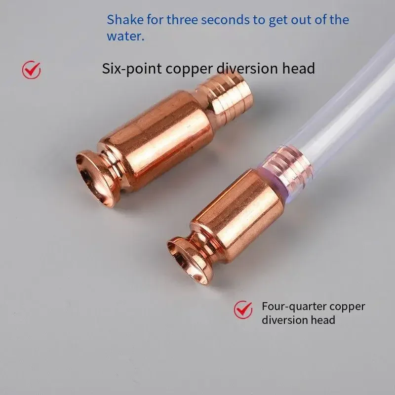 Mixed-2Pcs-Copper-Siphon-Filler-Pipe-Manual-Pumping-Oil-Pipe-Fittings ...